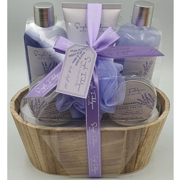Coffret Cadeau Bain Simple Indulgence Lavende